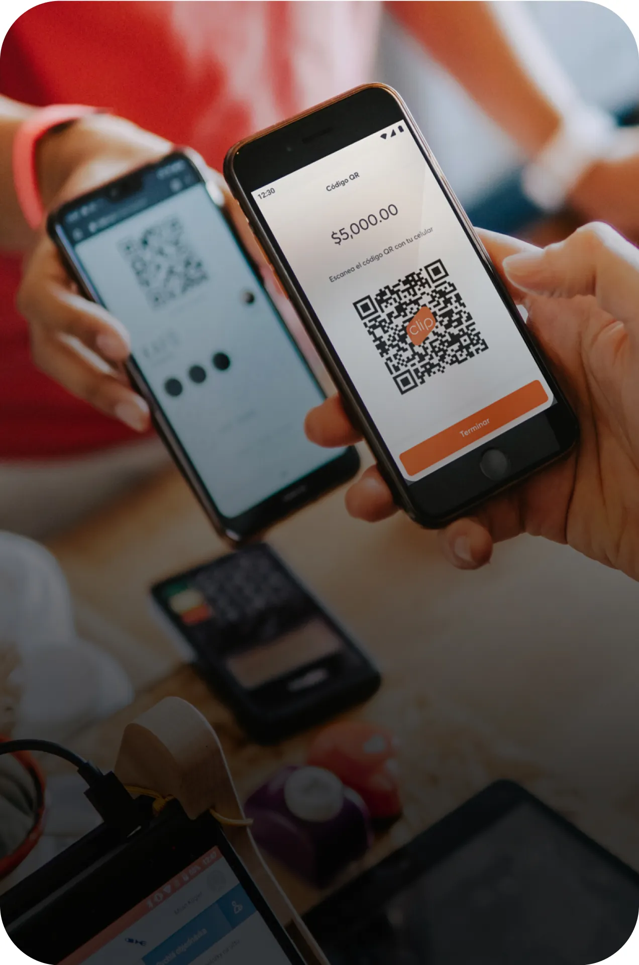 Acepta pagos con código QR - Clip.mx